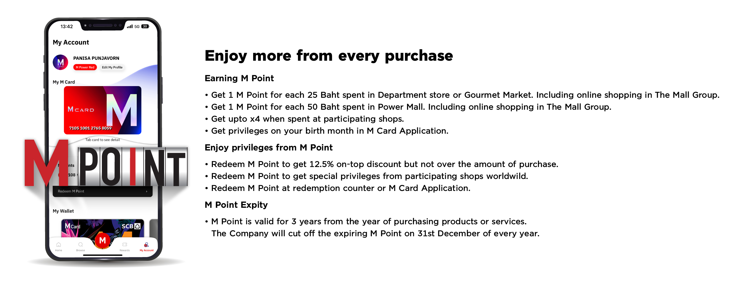 About Mcard / M Card